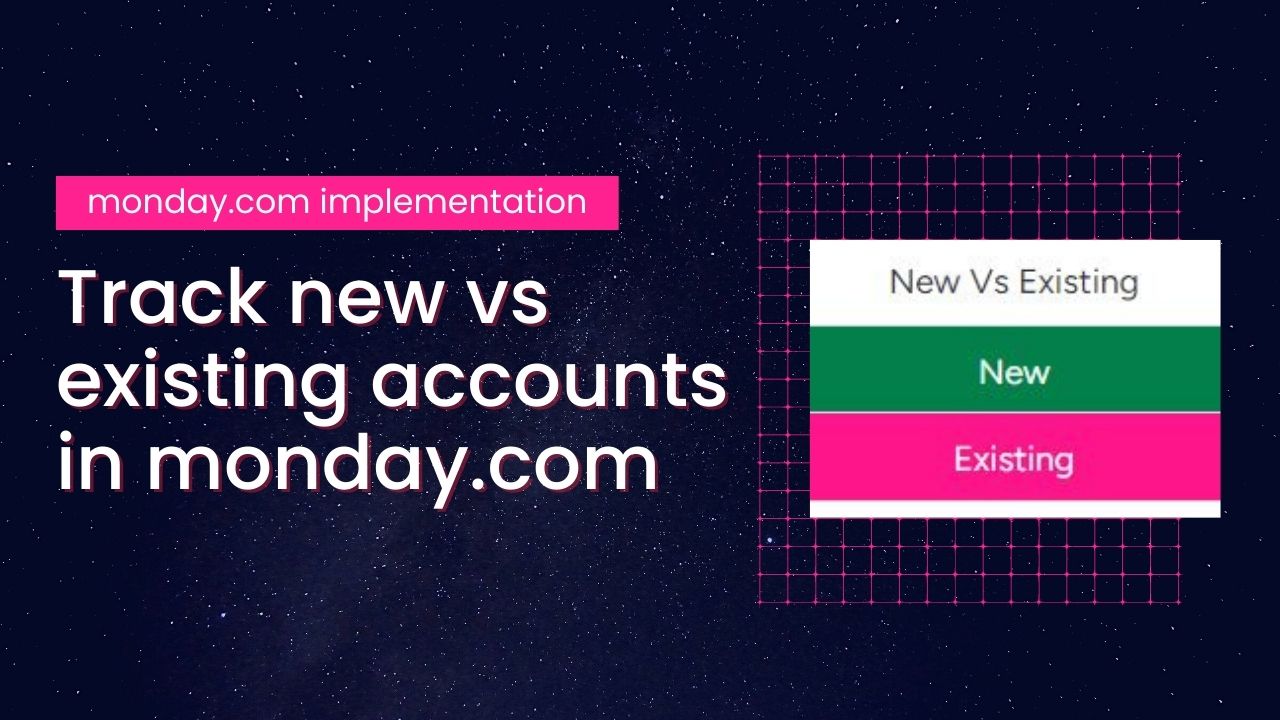 Track existing vs. new accounts in your monday.com CRM | Simpleday Solutions