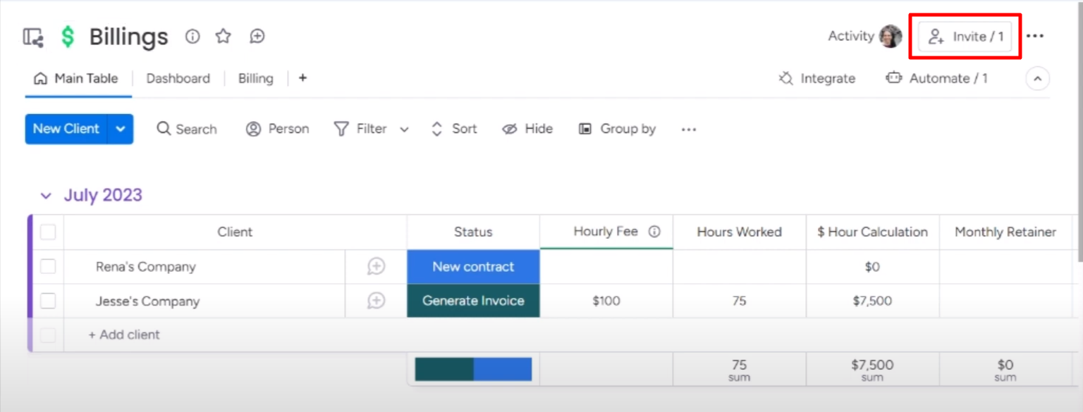How to Share a Board with a Guest in monday.com | Simpleday