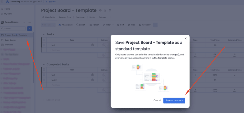 Automate Board Creation with Templates on monday.com | Simpleday
