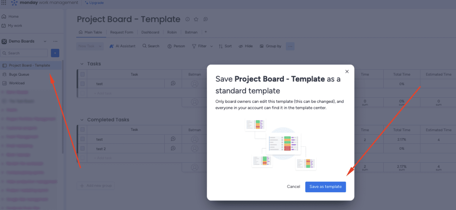Automate Board Creation with Templates on monday.com | Simpleday