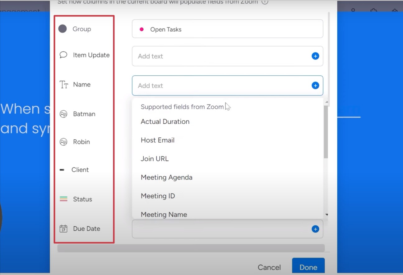 How to Integrate Zoom and monday.com? | Simpleday
