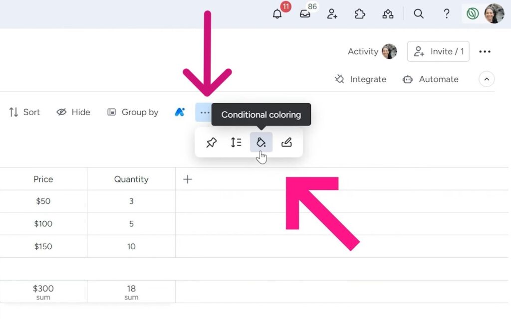 Two Easy Ways to Color Columns and Cells in monday.com | Simpleday