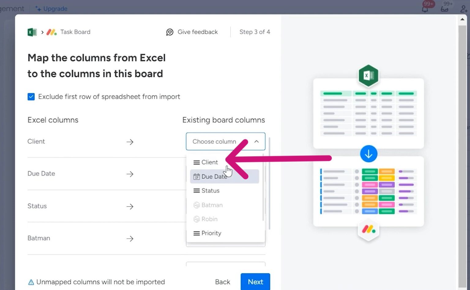 Two Effortless Ways to Upload Excel Files to monday.com | Simpleday