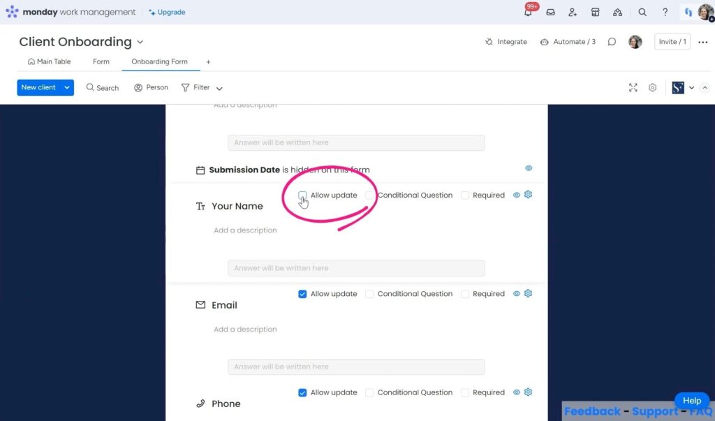 How to Update Existing Items on monday.com Using SuperForm App | Simpleday