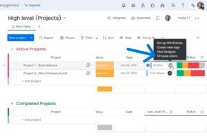 How to Automate High-Level and Low-Level Boards on monday.com | Simpleday