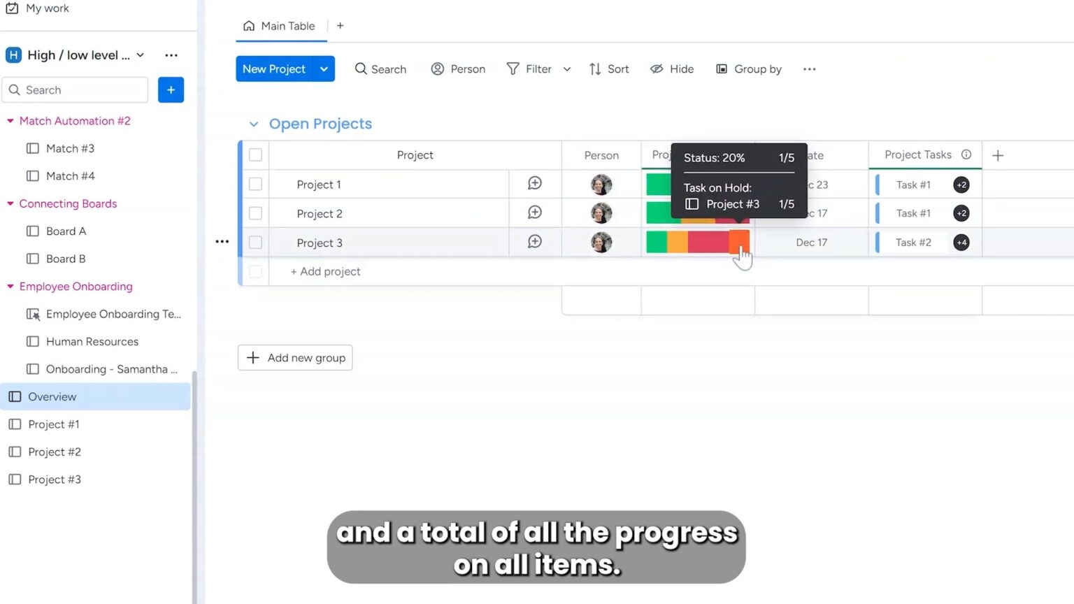 A Guide to Mastering High-Level and Low-Level Boards on monday.com | Simpleday