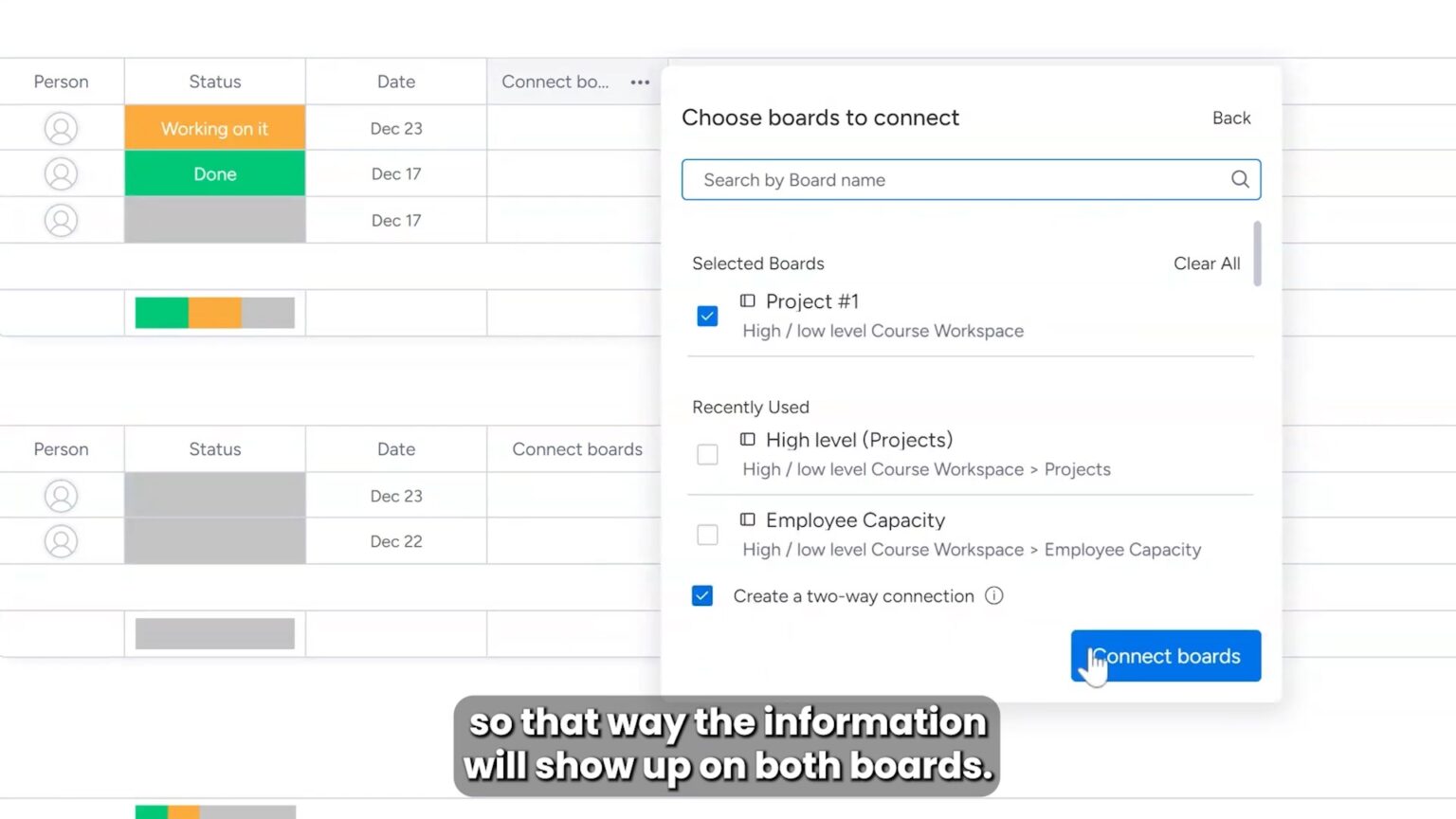 A Guide to Mastering High-Level and Low-Level Boards on monday.com | Simpleday