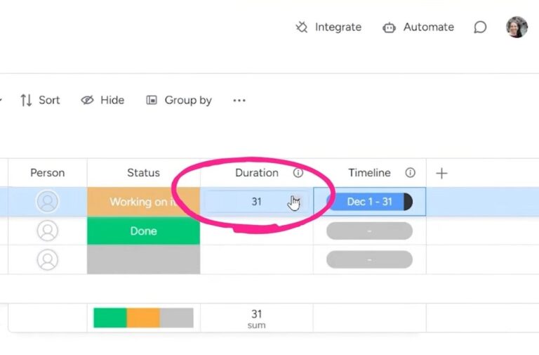 How to Track Projects, Tasks, and Time in monday.com Easily | Simpleday