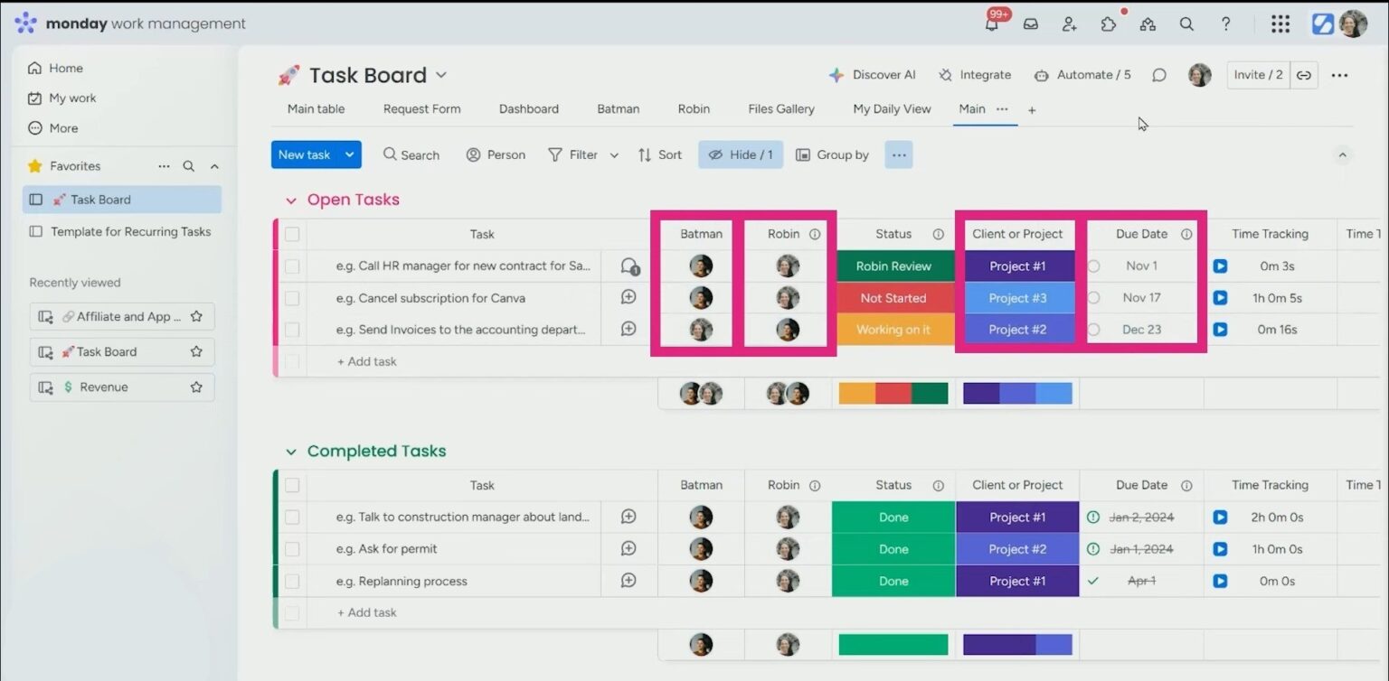 Easy Way to Set up Recurring Tasks in monday.com | Simpleday